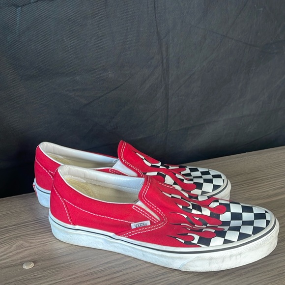 Vans | Shoes | Vans Sneakers Fire | Poshmark
